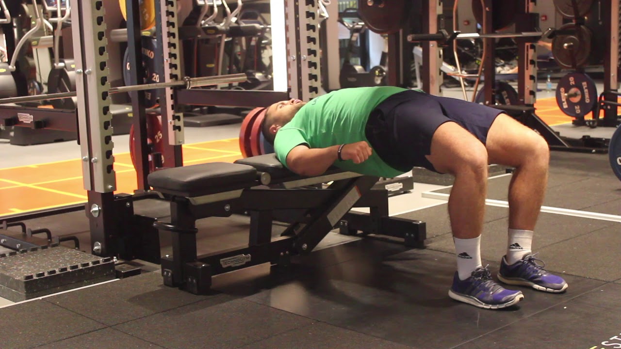 Exercise: Reverse Glute Bridge - YouTube