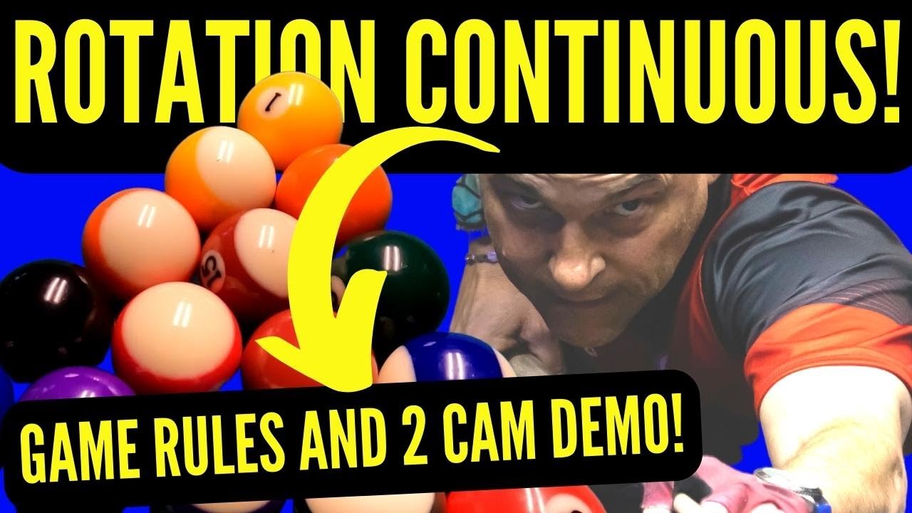 ROTATION CONTINUOUS: POOL'S MOST OFFENSIVE GAME, GREAT FOR PRACTICE AND ...