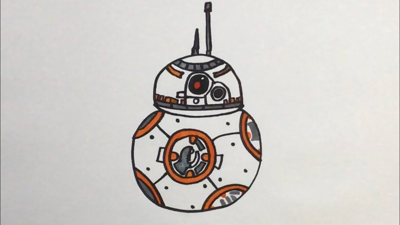 How to draw BB-8 ️ - YouTube