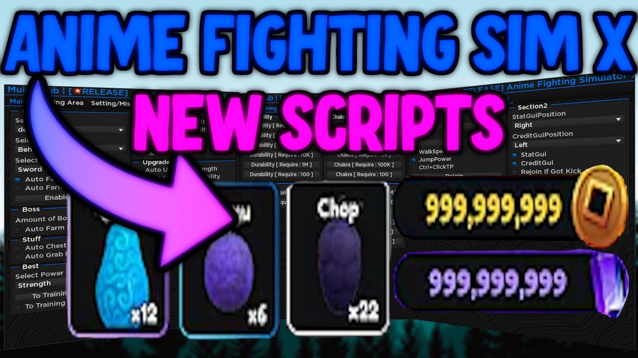 Best Anime Fighting Sim X Script | Muimi Hub - YouTube