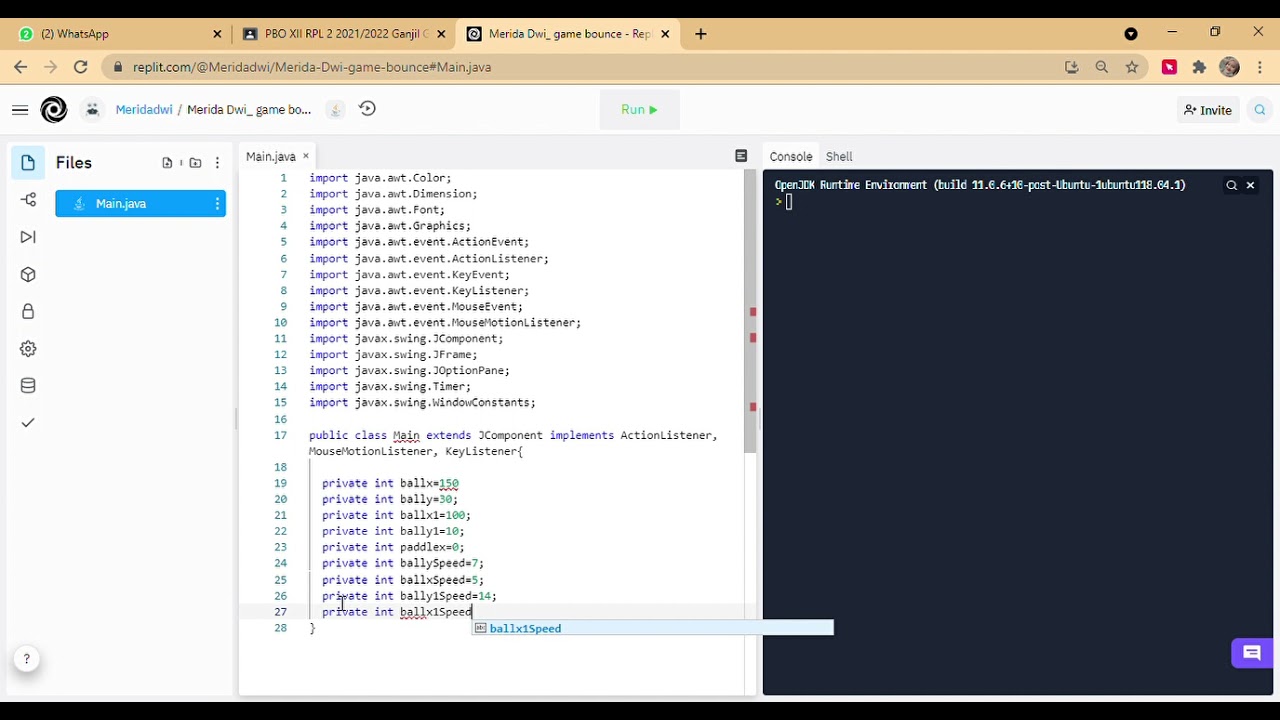 Membuat Game di repl.it - YouTube