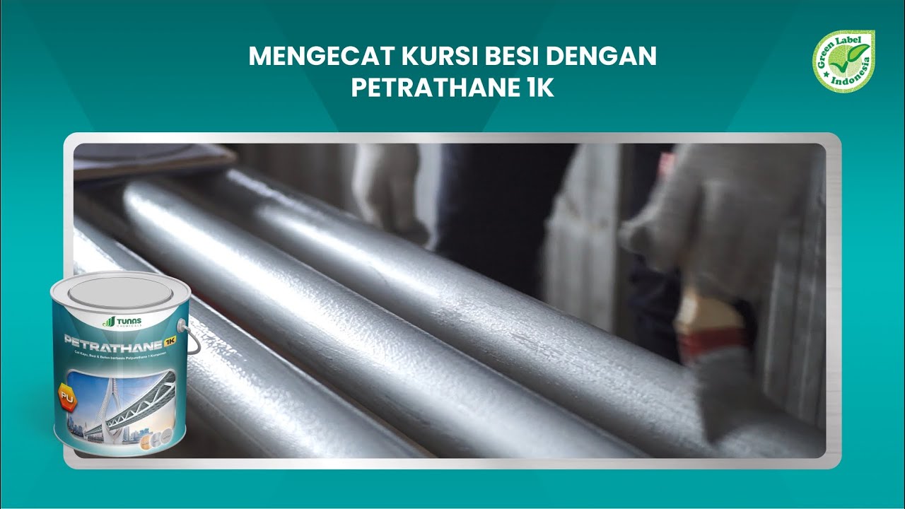 MENGECAT KURSI BESI DENGAN CAT PETRATHANE 1K - YouTube