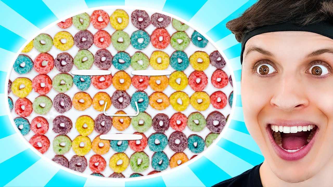 I made a CEREAL FACE MASK - YouTube