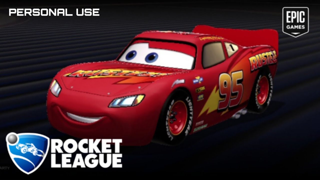 Lightning McQueen (Cars 3 Intro) on Rocket League! |PERSONAL| Garage ...
