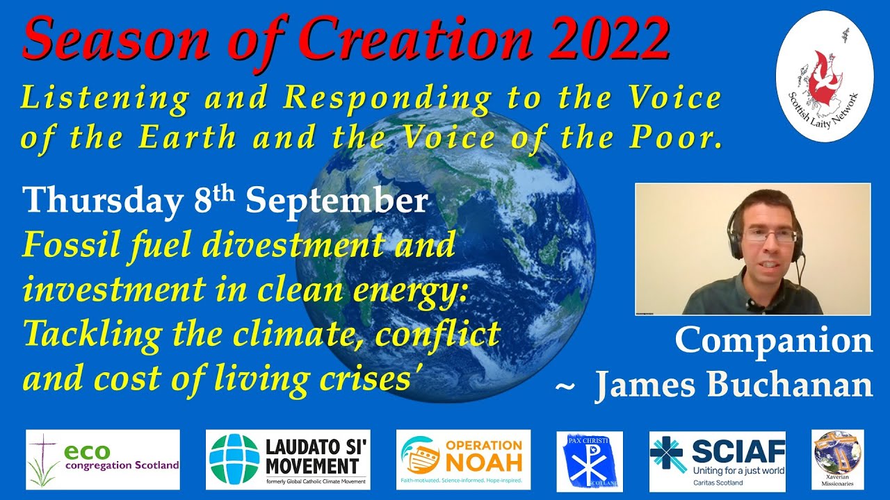 SLN Season of Creation 2022 Thursday 8th September Companion James ...