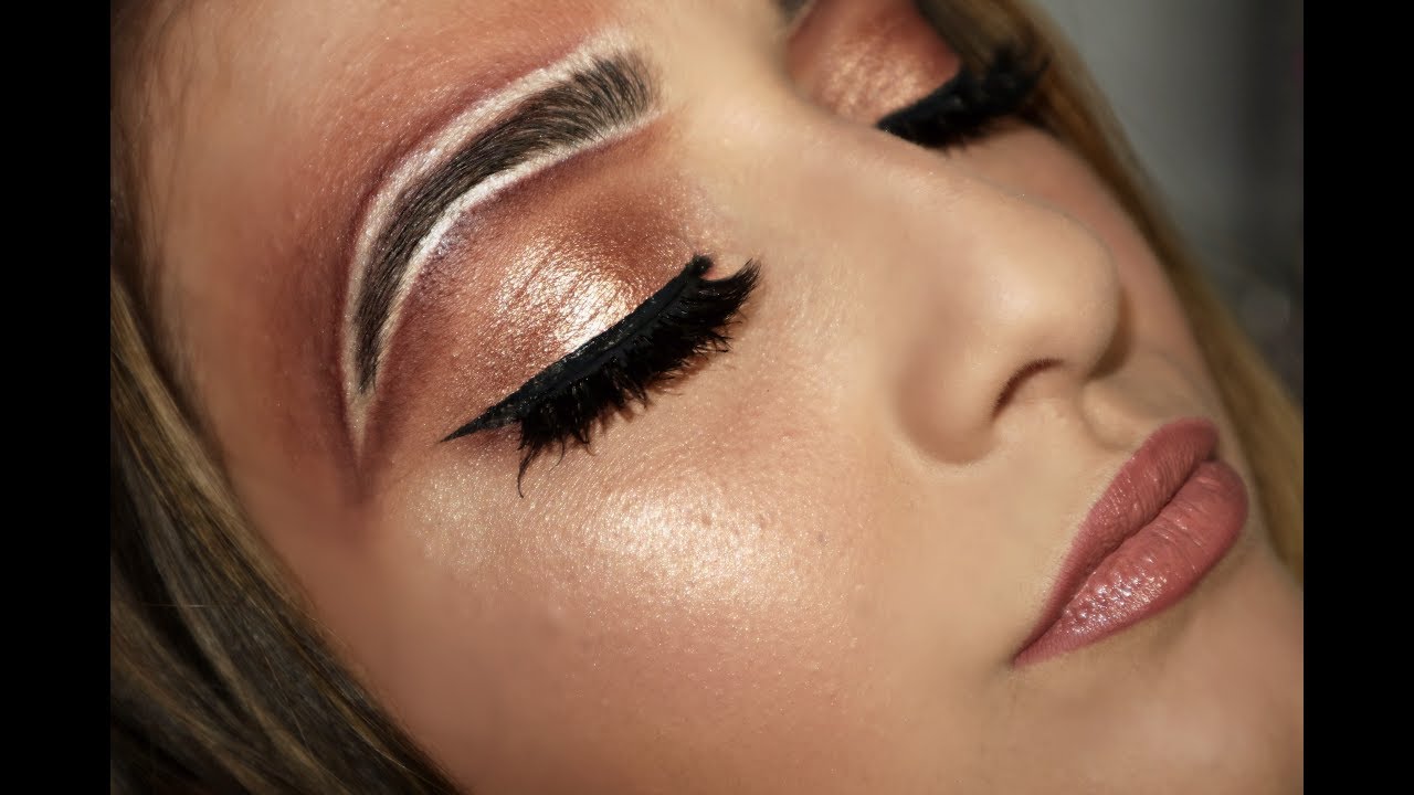 GRWM | Brow Carving Makeup Tutorial - YouTube