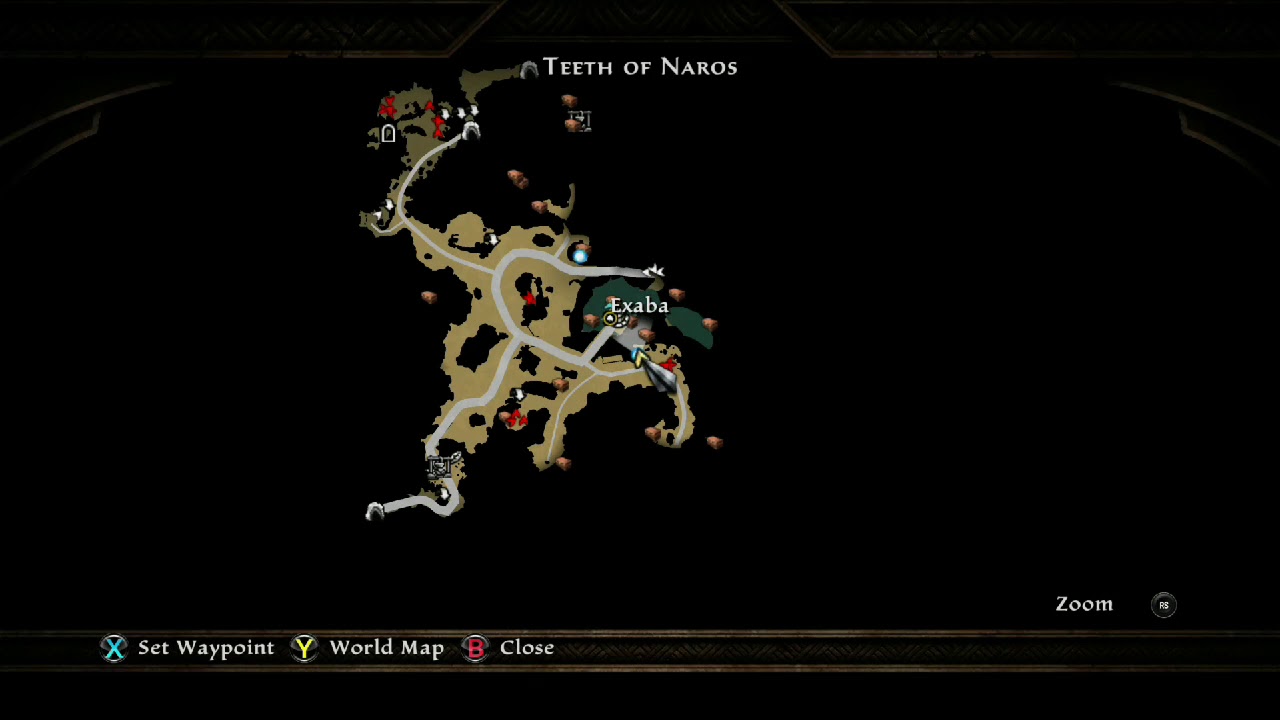 Lorestone Locations Map