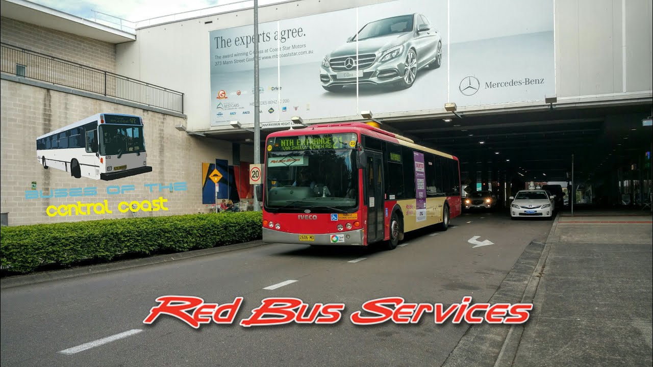 Route 21 to North Entrance on Red Bus Services No.23 - YouTube