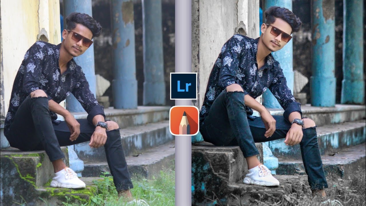 Moody Blue Effect Photo Editing In Lighroom || Lightroom Editing ...