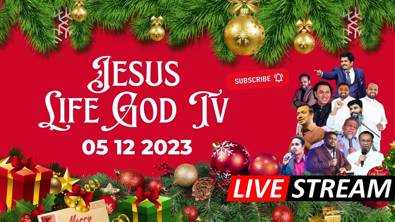 Tamil Sunday Service | 05 12 2023 | JESUS LIFE GOD TV LIVE | Tamil ...