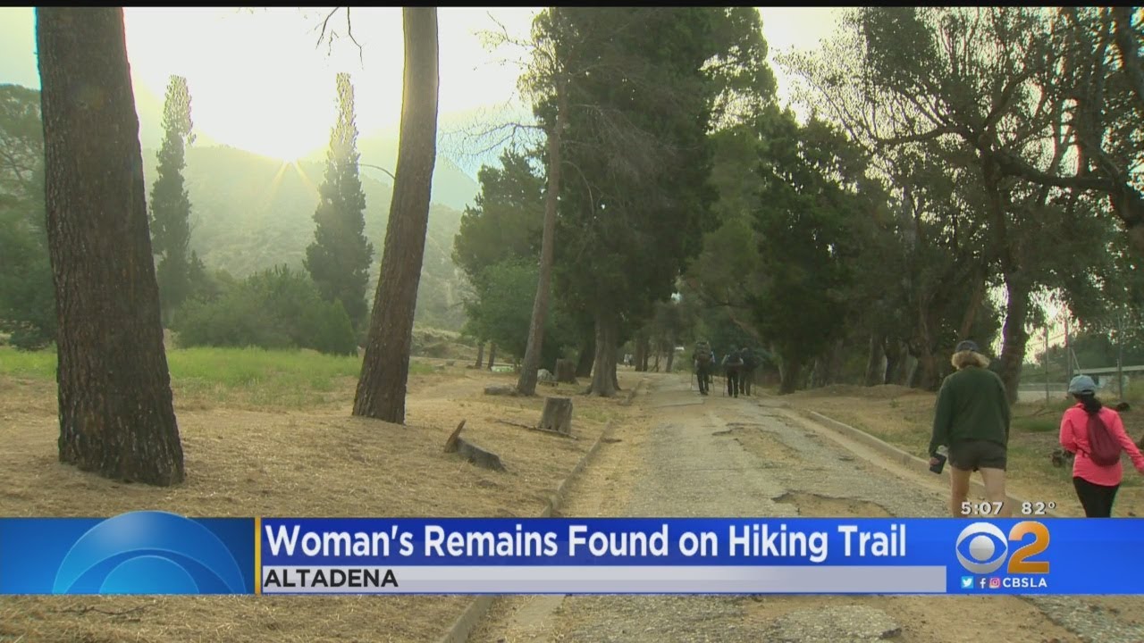 Woman's Remains Found On Altadena Hiking Trail - YouTube