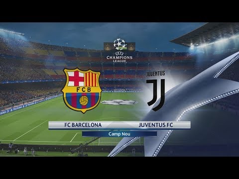 PES 2018 (PS4 Pro) Barcelona v Juventus UEFA CHAMPIONS LEAGUE 12/09/2017 REPLAY 1080P 60FPS