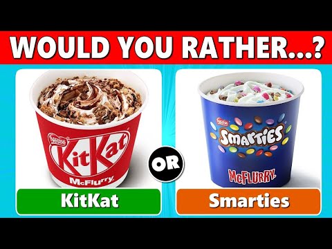 Would You Rather? 🍦 Ice Cream & Frozen Treats Edition 🍨 - YouTube