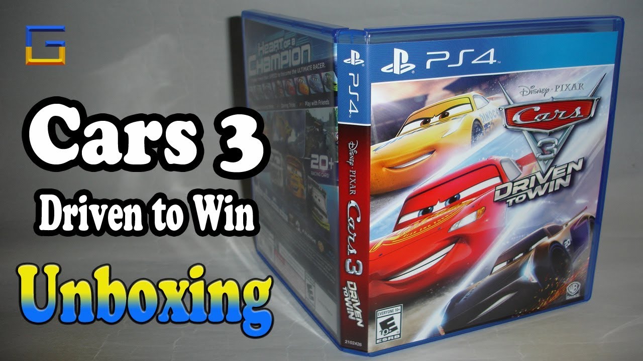 Cars 3: Driven to Win PS4 Unboxing & Overview - YouTube