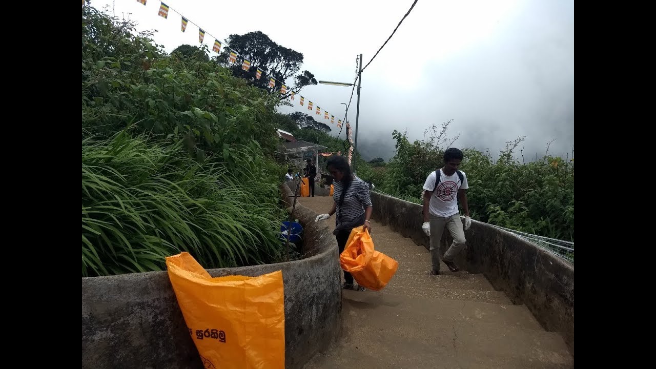 Adam's Peak Cleaning - YouTube