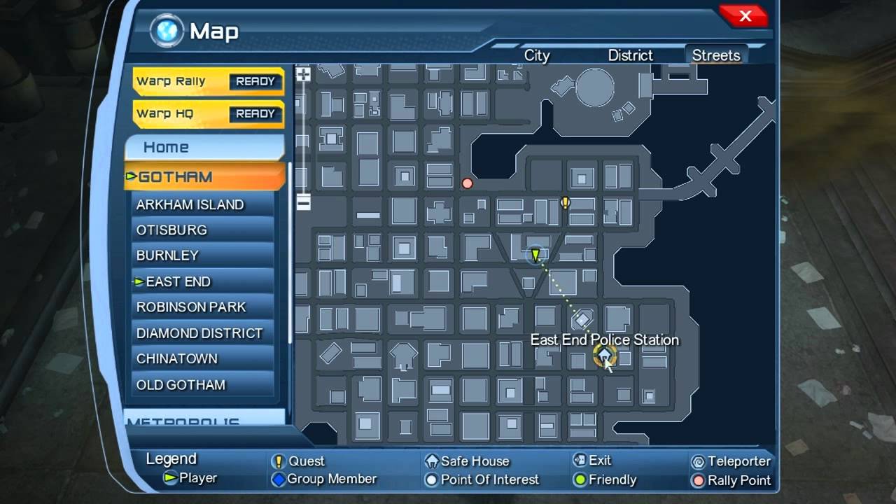 Dc Universe Online City Maps