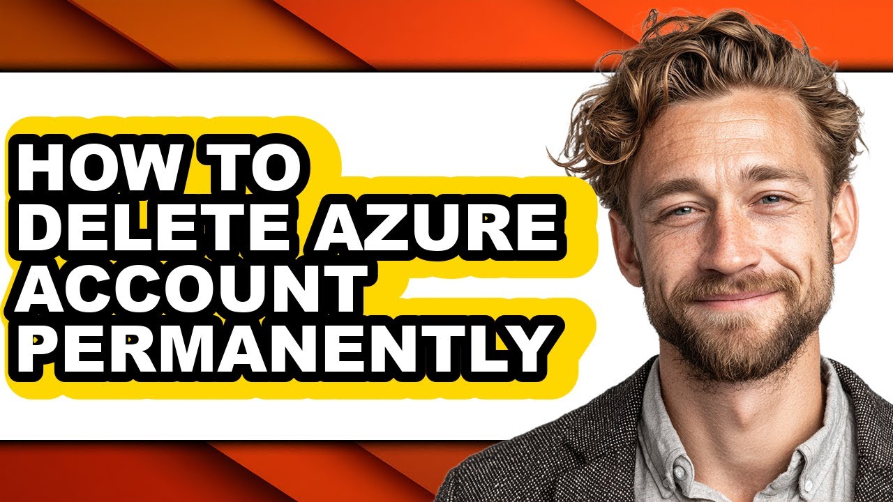 How to Delete Azure Account Permanently (easy Method) - YouTube