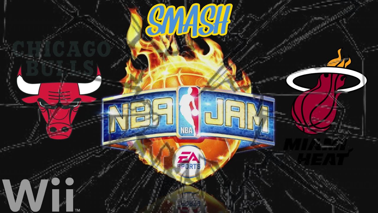 NBA JAM Wii Gameplay - Remix Smash: Miami Heat @ Chicago Bulls - YouTube