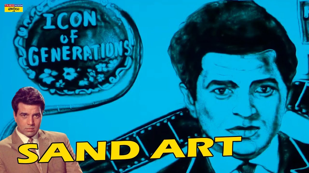 Dharmendra Sand Art || Sand Artist Manas Kumar Sahoo’s Tribute to ...