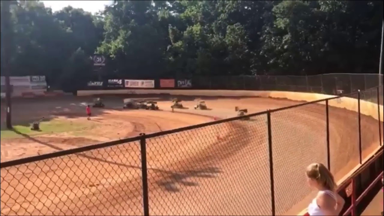 Gavin Marlin Racing 7G BBGS #4 Heat Race - YouTube