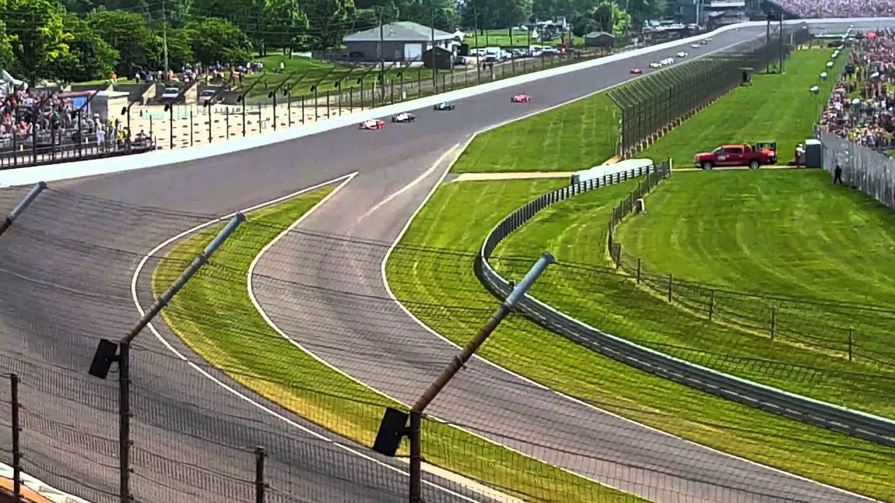 Final laps of the 2015 Indy 500 - YouTube