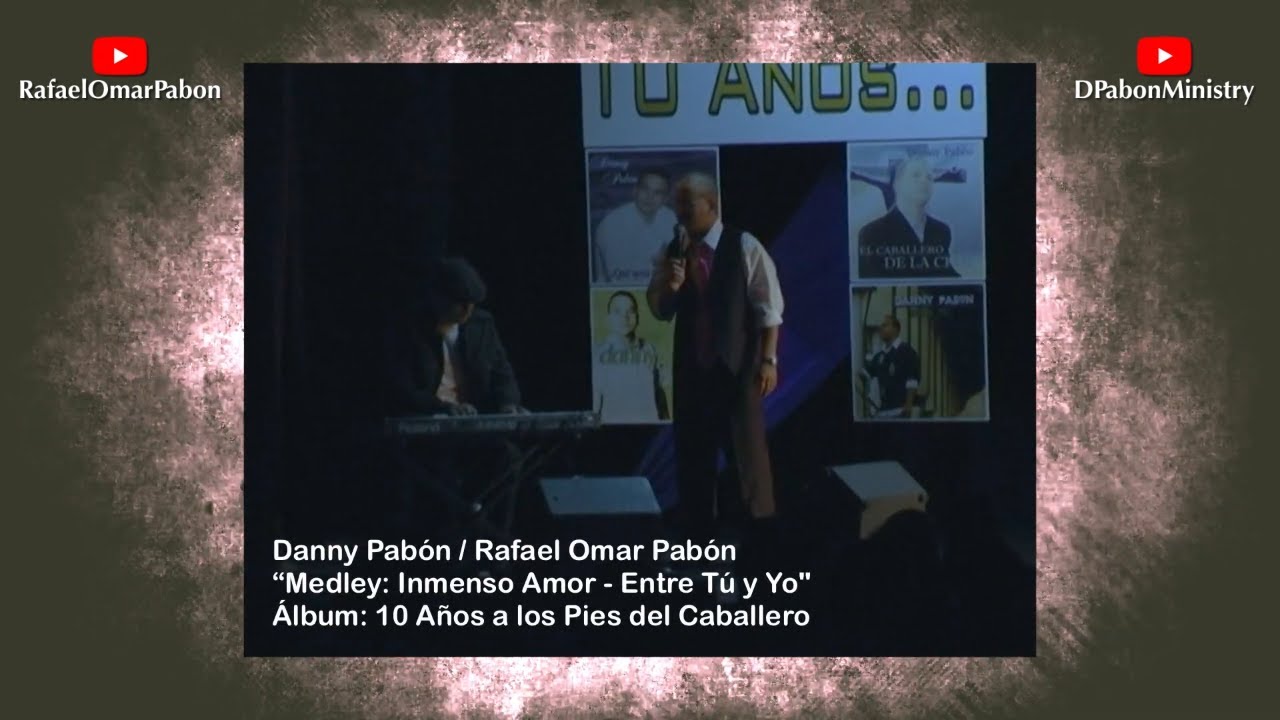 Medley Inmenso Amor / Toma Tú el Control (Live) - Danny Pabón / Rafael ...