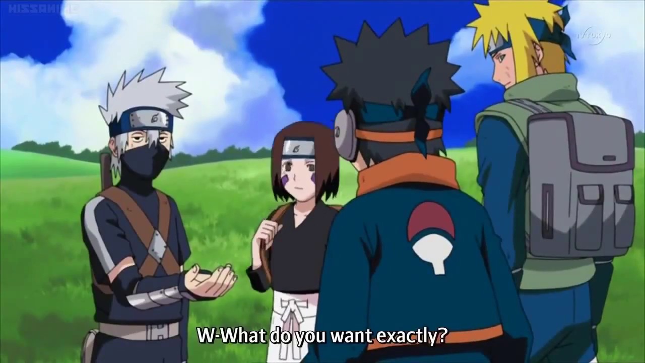 Kakashi Obito and Rin during the 3rd Shinobi War # English sub - YouTube