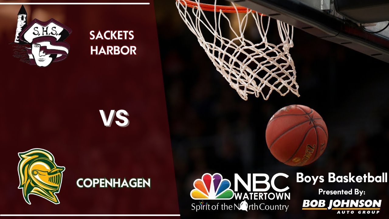 Sackets Harbor v Copenhagen | NBC Watertown HS Basketball 2024/25 - YouTube