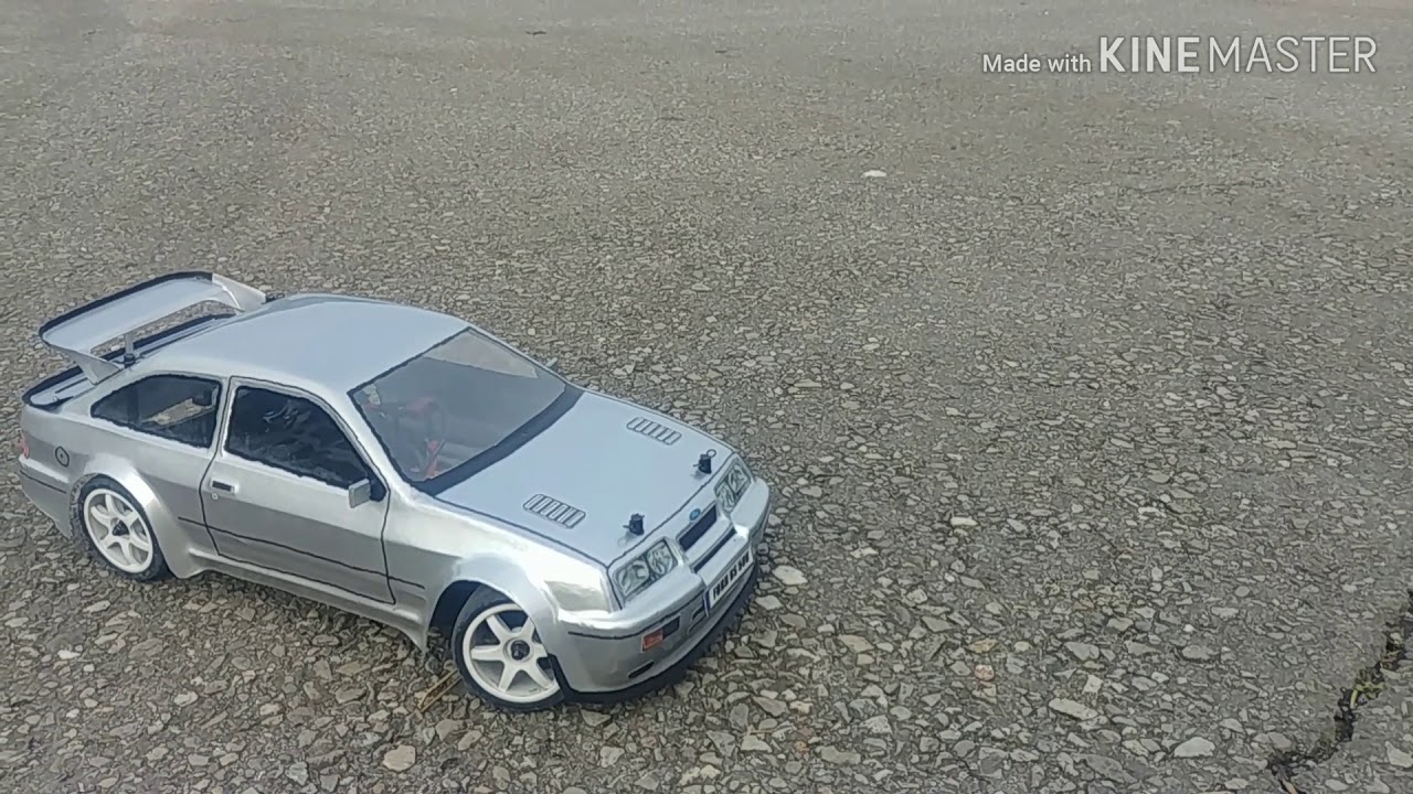 (New proyect clasic car rc ford sierra rs 500 cosworth body) and lrp ...