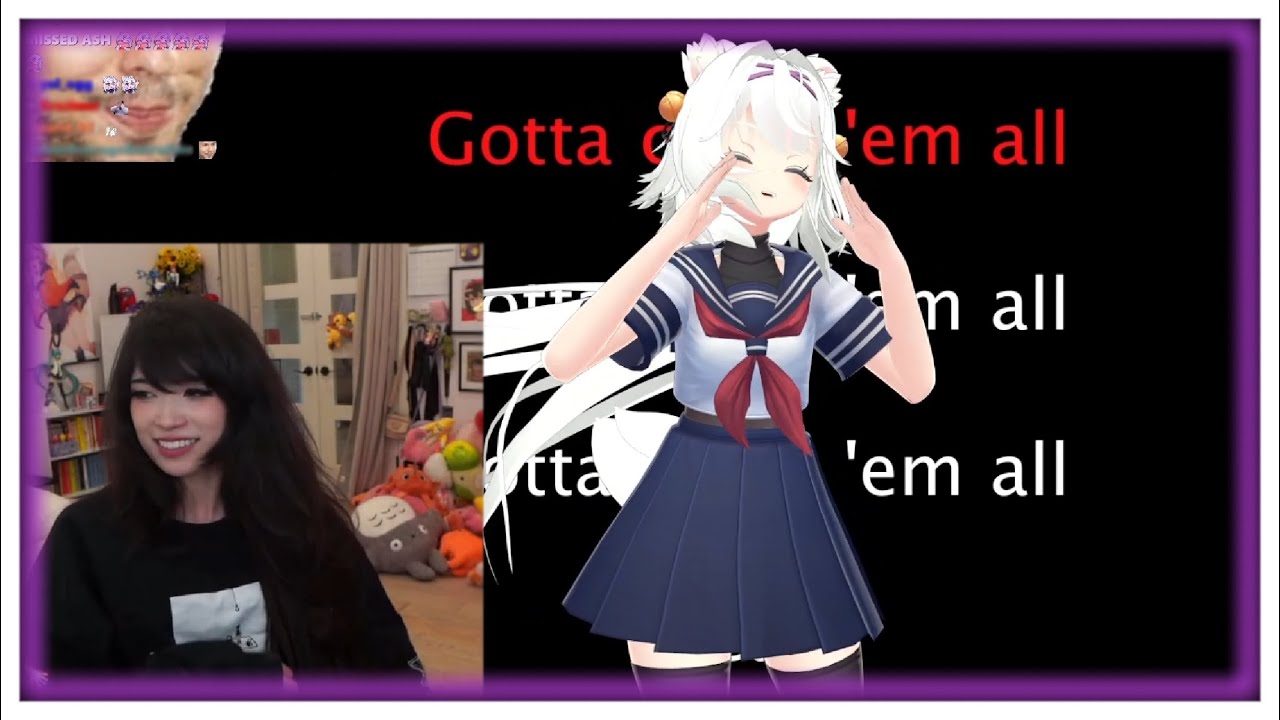 Filian & Emiru Sing Pokémon Theme Song From Garage - YouTube