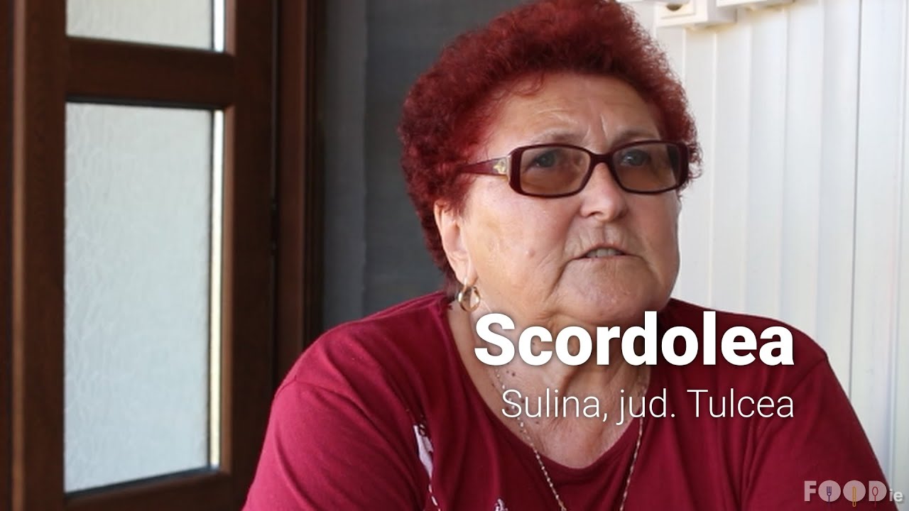 Scordolea, rețetă povestită, Sulina, jud. Tulcea - YouTube