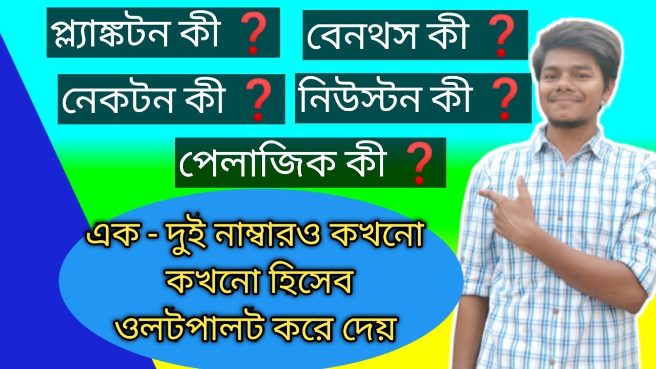 Planktons (Phytoplankton & Zooplankton)! Aquatic Oranisms | Nekton ...