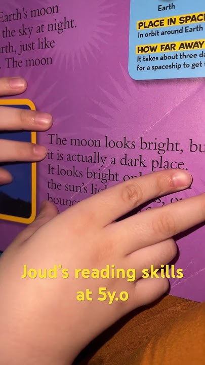 The Moon - Read Aloud | Reading Skills | 5 years old - YouTube