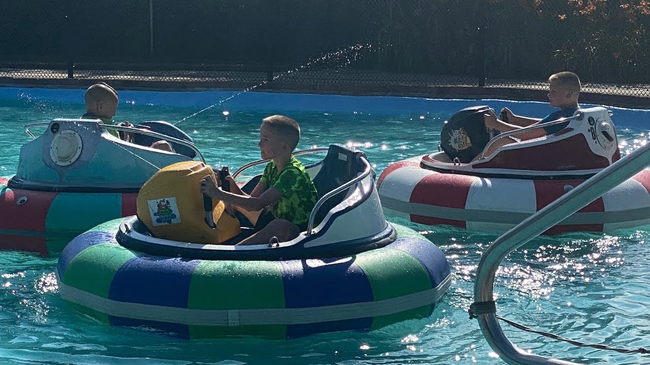 Adventure Land Bumper Boats - YouTube