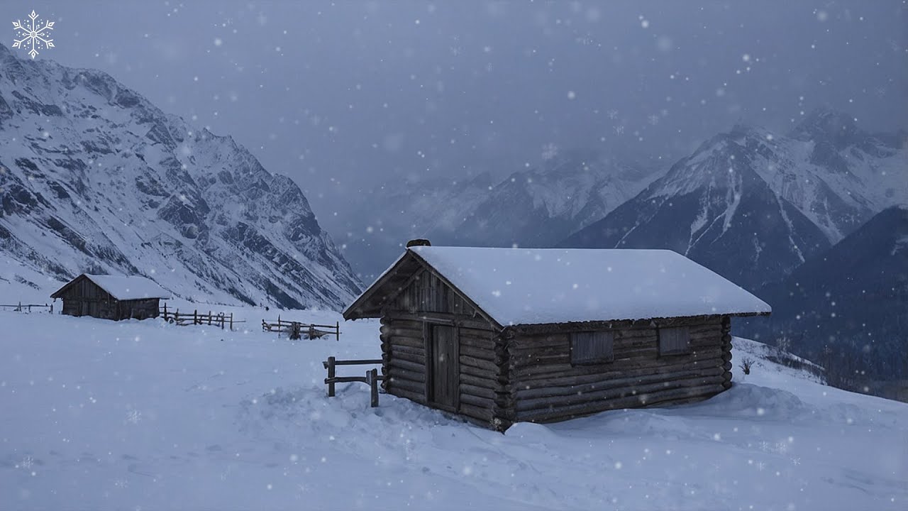 Epic Snowstorm ┇ Howling Blizzard Sounds ┇ Heavy Wind & Snow ┇ Perfect ...