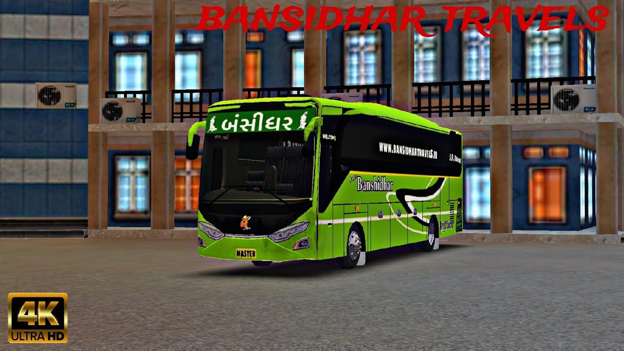 Bansidhar travels ||Bus livery master|| bus simulator Indonesia|| #bus ...