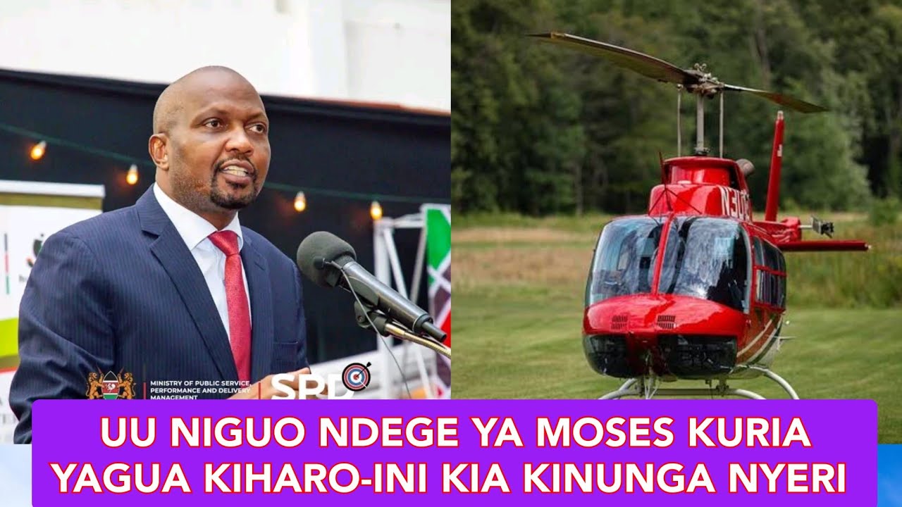 UU NIGUO NDEGE YA HON.MOSES KURIA IGUIRE KIHARO-INI KIA KINUNGA NYERI, MOSES KURIA CUP ...
