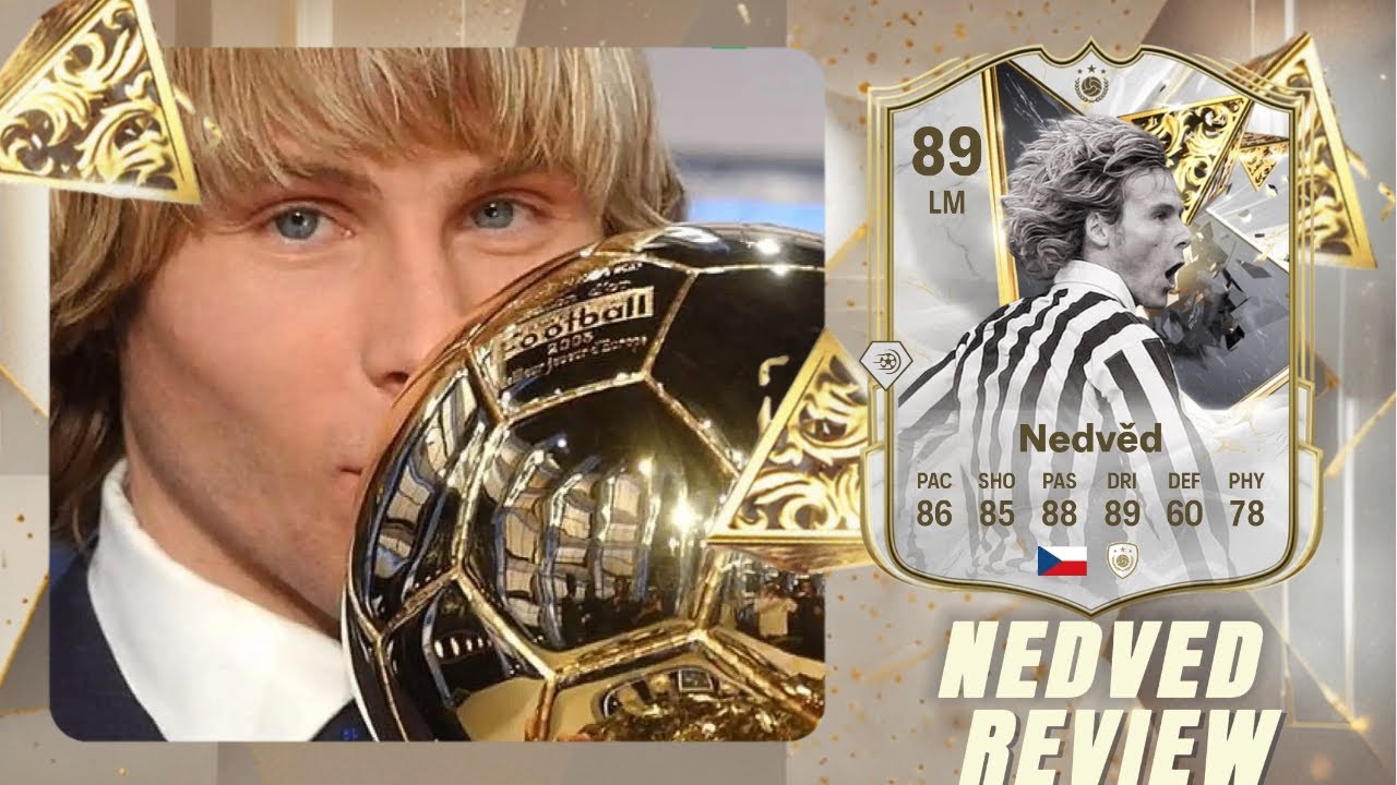 ¿VALE LA PENA FICHARLO? Pavel Nedved 89 CENTURIONS ICON REVIEW EA FC 25 ...