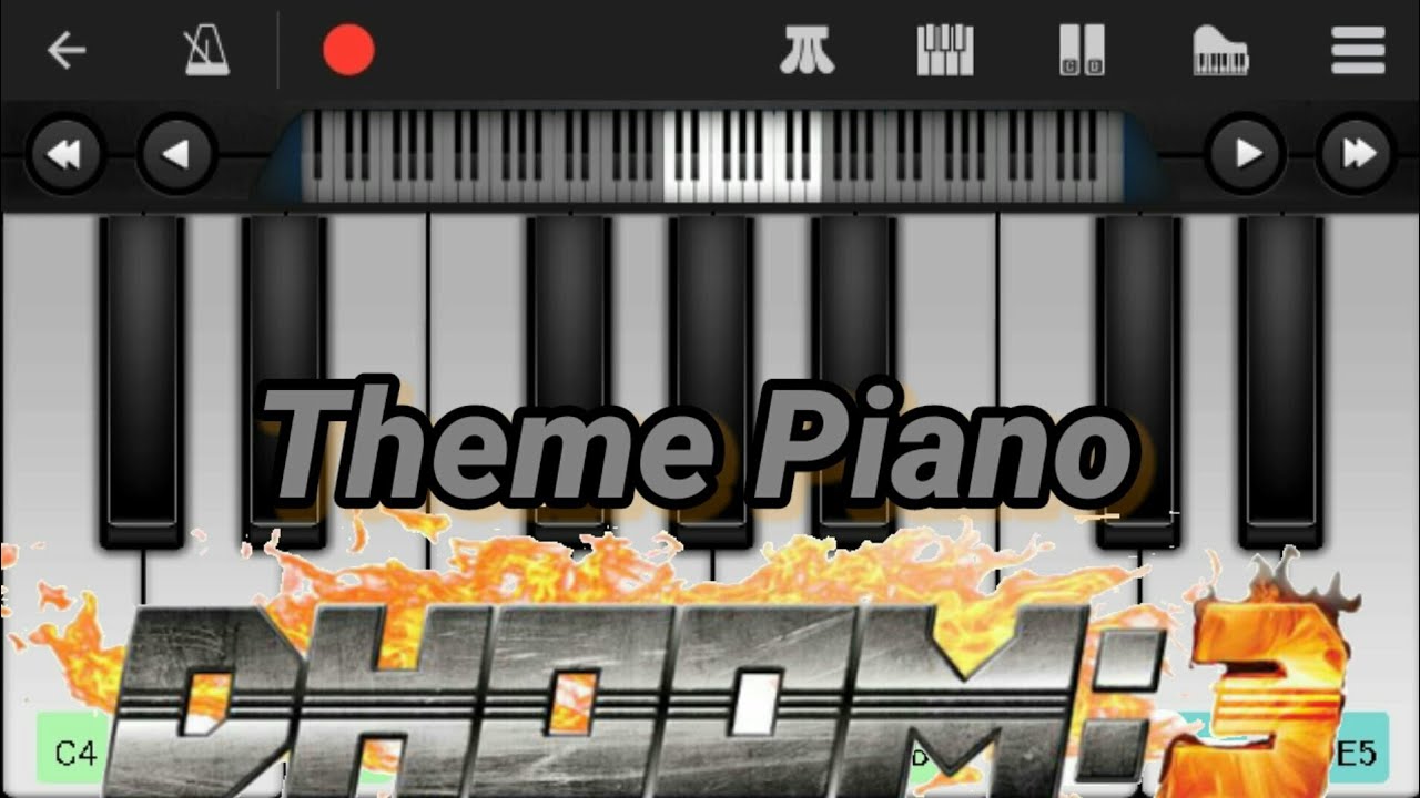 Doom Theme On Perfect piano Tutorial By Mj Mirza - YouTube