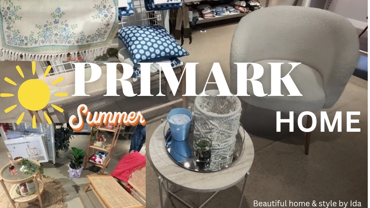 PRIMARK HOME | Get ready for summer!🏖️ Beach towels, decor, furniture ...