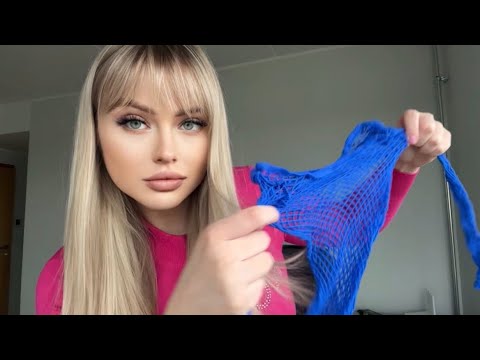 Lady’s shop Delivery (NEW) | Blue Fishnet Suit