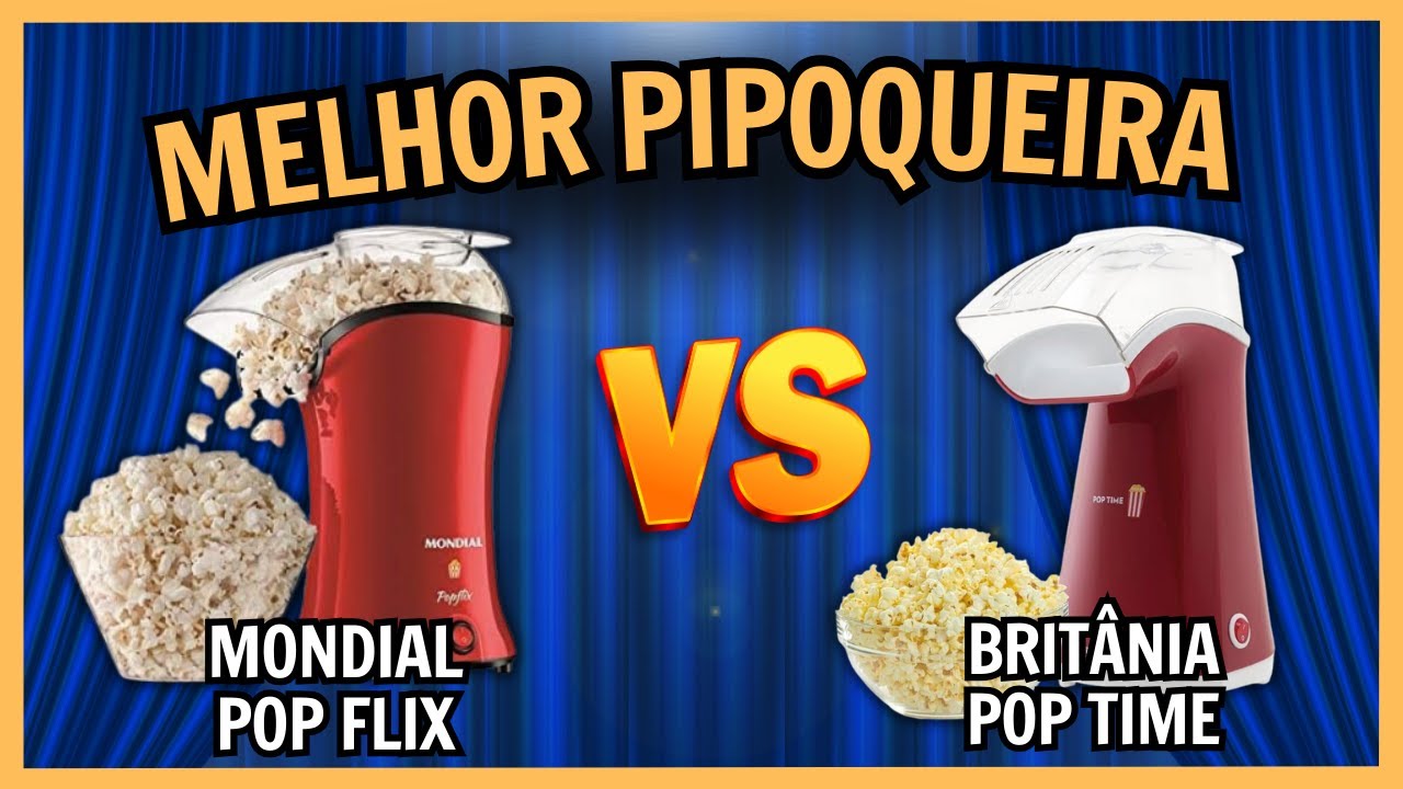 🍿PIPOQUEIRA Mondial Pop Flix ou Britânia Pop Time? Qual a Melhor? - YouTube