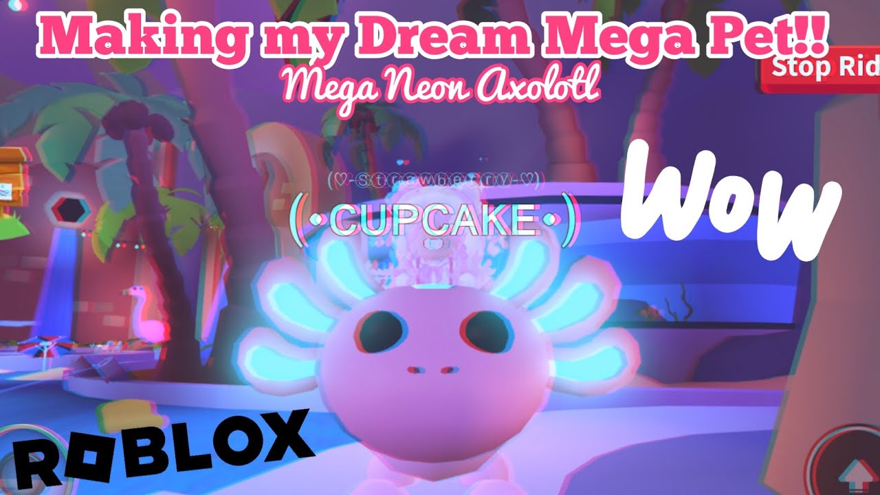 Making my Dream Mega Neon Pet in Adopt Me!! 🤭 | Roblox - YouTube