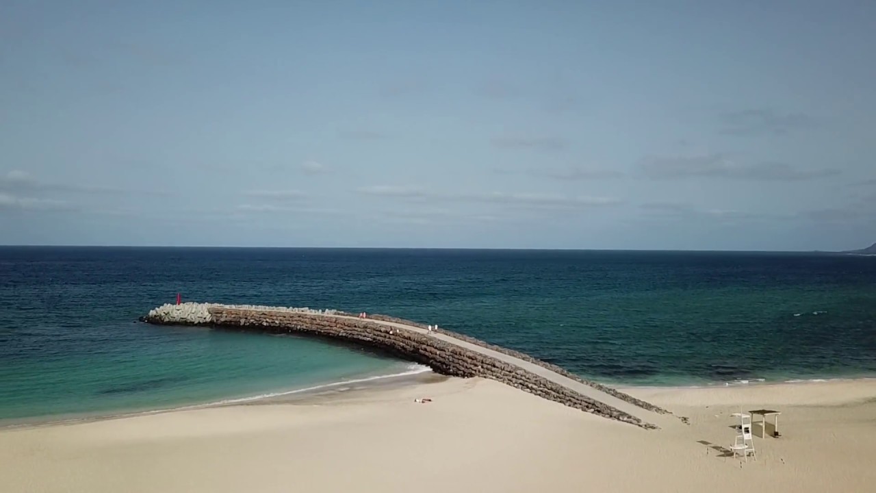 Sol Dunas Cape Verde beach view - YouTube