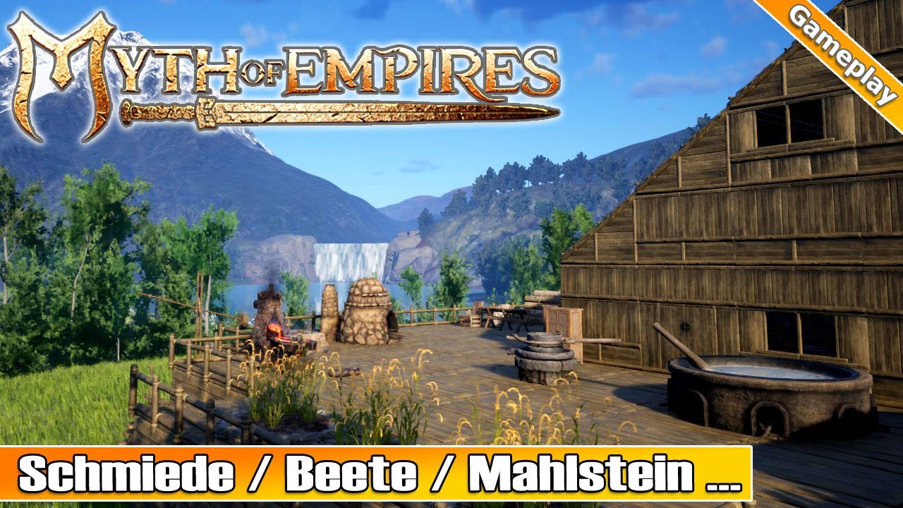 Myth of Empires – Wir Bauen: Amboss / Abschreckbecken / Mahlstein ...