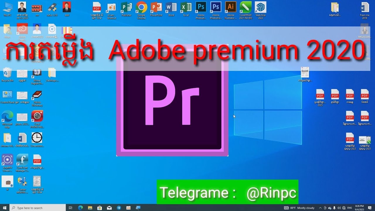 How to Install Adobe Premium 2020 - YouTube