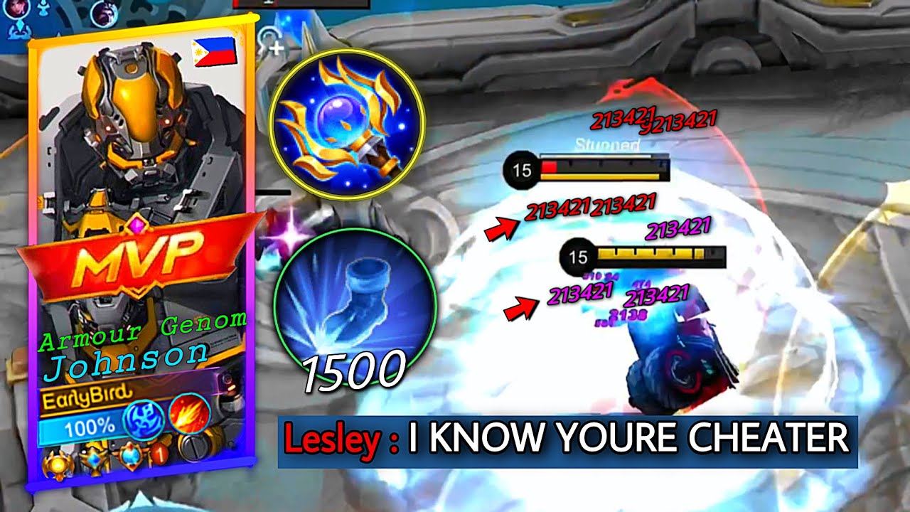 JOHNSON ONE HIT BUILD 2022 😳 | DEALING WITH HARDCORE ENEMY 🔥 ~ Mobile ...