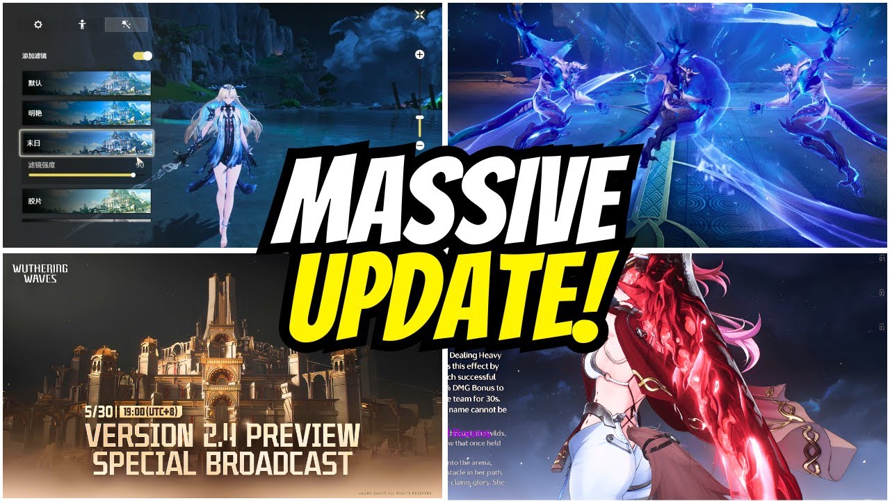 MASSIVE UPDATE! New Characters, Echoes, Skins & QoL | Everything Coming ...