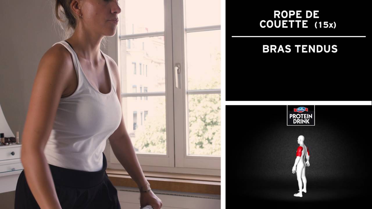 5 Exercices Pour Rester En Forme Aussi À La Maison - YouTube