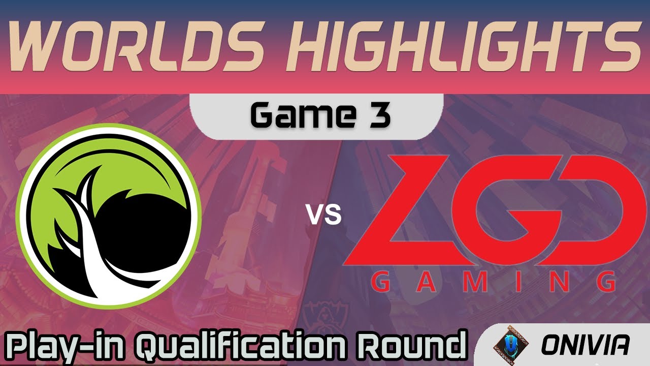 LGC vs LGD Highlights Game 3 Worlds 2020 Play in Qualification Round ...